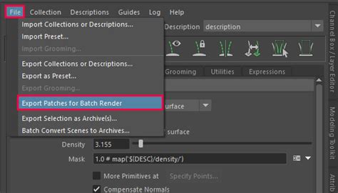 Xgen Grass Is Displayed As Dots At Rendering On Render Farm In Maya