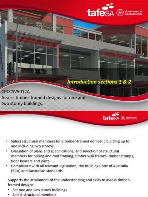 Intro Section 1 Pdf Lumber Framing Construction