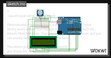 Hello World Wokwi Esp32 Stm32 Arduino Simulator