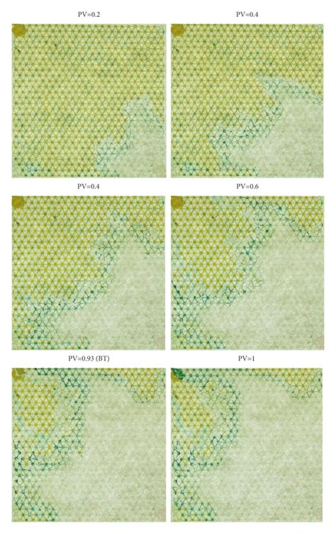 6 Stages Of Microemulsion Flooding B Green Water Light Brown Oil Download Scientific