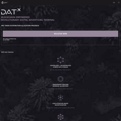 DATx DATx Price Chart And ICO Overview ICOmarks