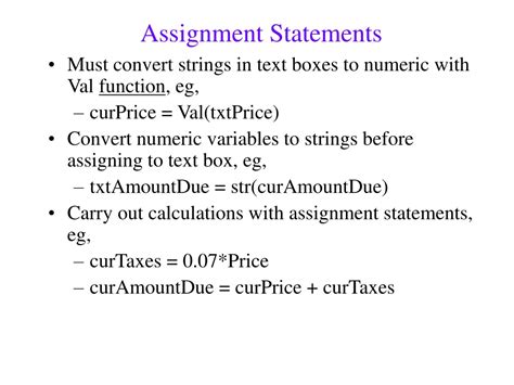 Ppt Chapter 3 Variables Assignment Statements And Arithmetic