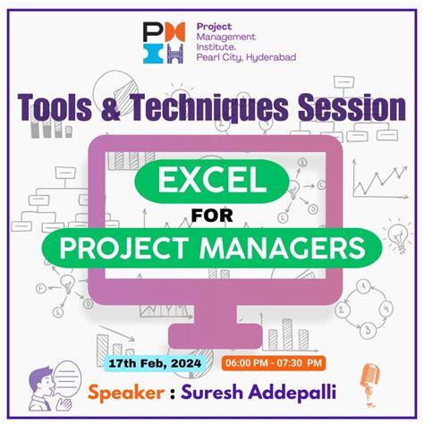 Pmipcc Excel Projectmanagers Hyderabad Toolsandtechniques Pmi