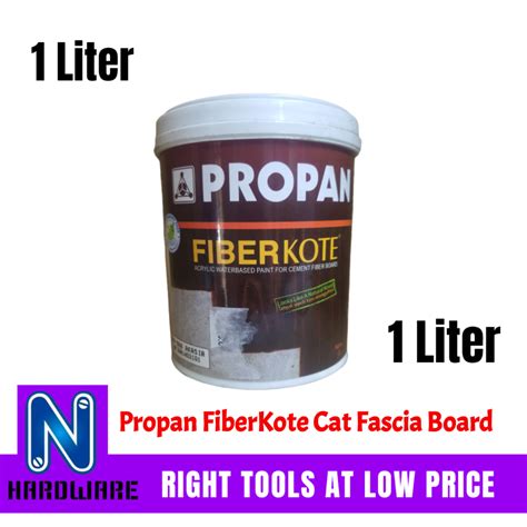 Propan Fiberkote Cat Fascia Fiber Papan Simen 1l 1 Liter Shopee Malaysia