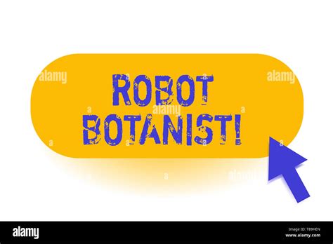 Handwriting Text Robot Botanist Conceptual Photo Methods For Automated Botanical Species