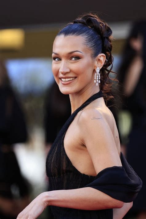 Bella Hadid Wears Cinched Bustier Versace Gown At Cannes Film Festival