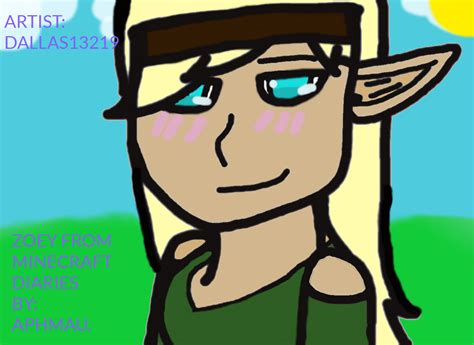 Zoey From Minecraft Diaries By Dallas13219 On Deviantart