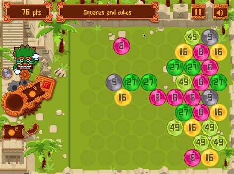 Bubble Function Arithmetic Operators Powers And Standard Form Mathematics Game Fun Math