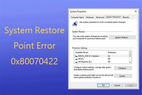 System Restore Point Error X Here Are Fixes