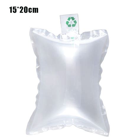 20pcs Air Filled Buffer Bag Air Column Bubble Wrap Bag Shockproof Air