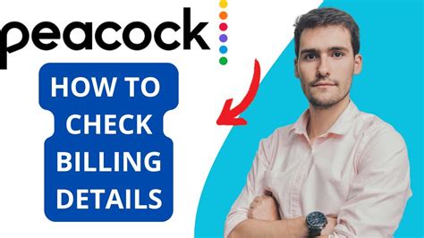 How To Check Your Peacock Billing Details Youtube