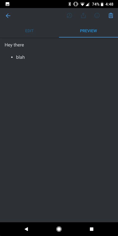 Bullet Point Markdown Needs A Space On First Line · Issue 30