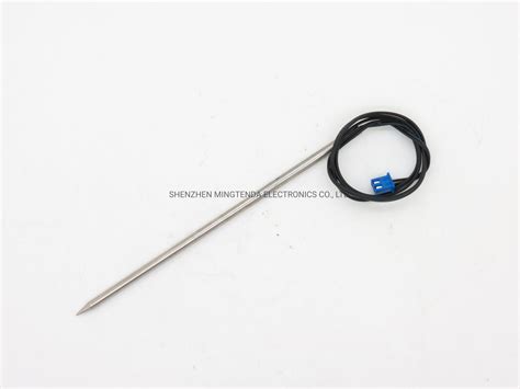 Rtd Temperature Probe Assembly With Threaded Hex Pt100 Pt500 Pt1000