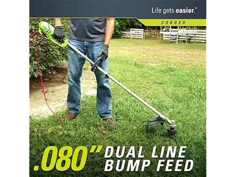 Greenworks 10 Amp 18 Inch Corded String Trimmer