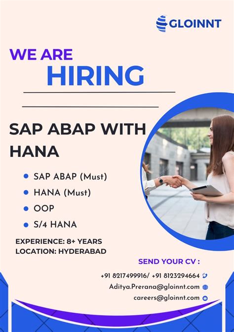Gloinnt Solutions Pvt Ltd On Linkedin Saphana Sapabap Abaponhana