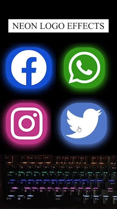 Asmr Coding Create Neon Glowing Logo Effects With Html And Css No