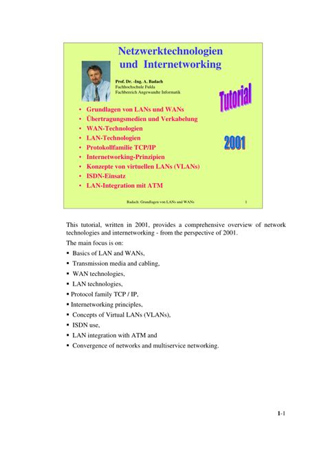 pdf network technologies and internetworking