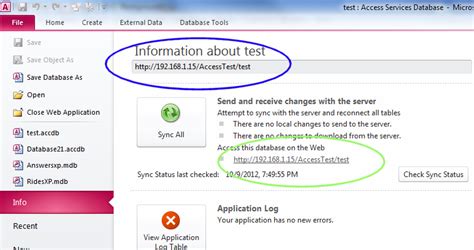 Sharepoint Access Database Get Users Stack Overflow