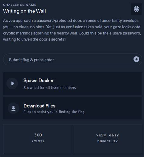 Writing On The Wall Writeup Cyber Apocalypse 2024 — Forbytten Blogs
