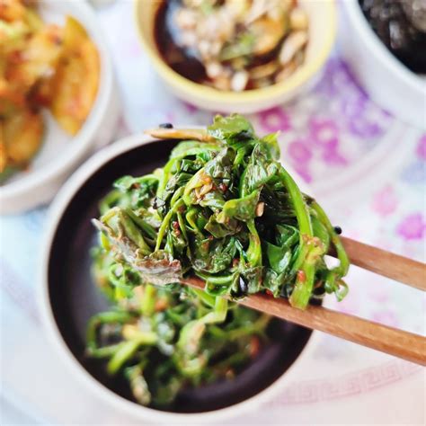 돌미나리 무침 만드는법