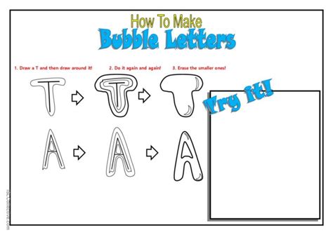 Graffiti Bubble Writing Font