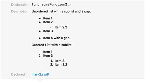 Inline Documentation And Markdown In Xcode Kristof Kocsis