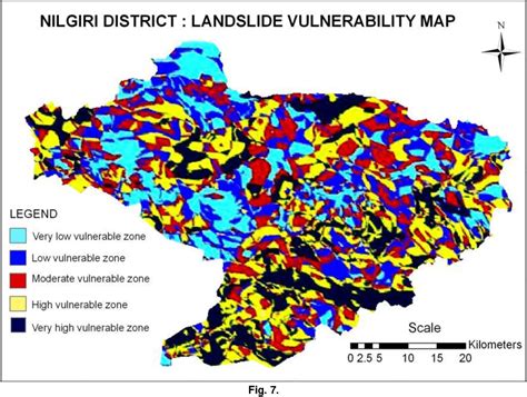Figure 7 From Geo Spatial Analysis Of Landslide Vulnerability Mapping In The Nilgiris District