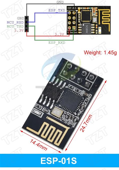 ตัวรับส่งสัญญาณโมดูลไร้สาย Esp8266 24กรัมสำหรับ Arduino Esp 32 Esp 12f