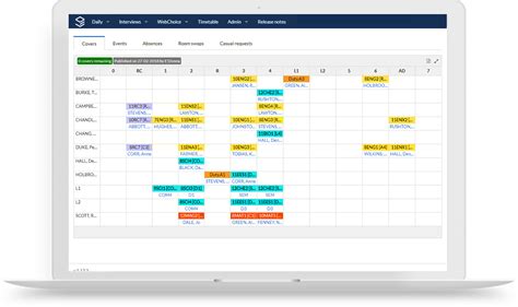 School Timetable Software Solutions Edval