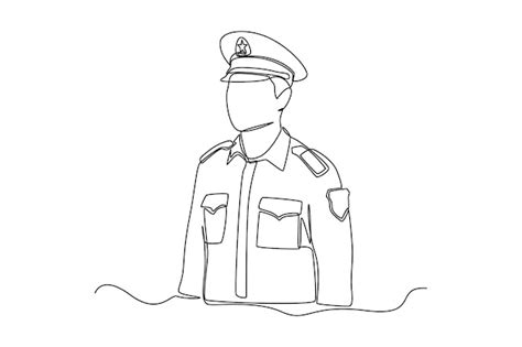 Premium Vector Single One Line Drawing Army Air Force And Navy Military Concept Continuous