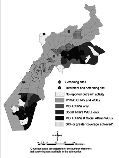 Outreach Strategy Type And Cervical Screening Coverage Totals By
