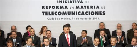 Reforma En Telecomunicaciones Presidencia De La República Epn