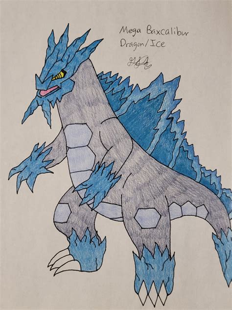 Mega Baxcalibur By Crazymathnerd On Deviantart