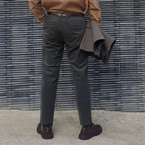 따듯한 남자면바지 헨리코튼 아티보팬츠 후기 및 가을 코디 네이버 블로그