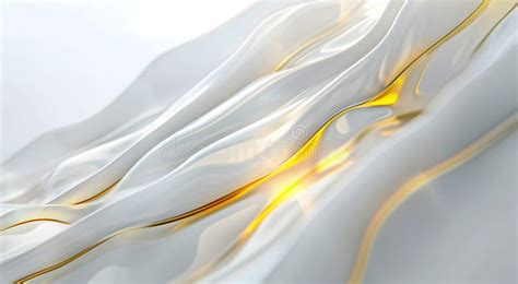 Elegant White And Gold Abstract Flowing Lines Background Stock Image Image Of Lines Wavy