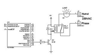 Control A Relay From PIC Microcontroller Circuit Diagram Bloging Guide To Blogger