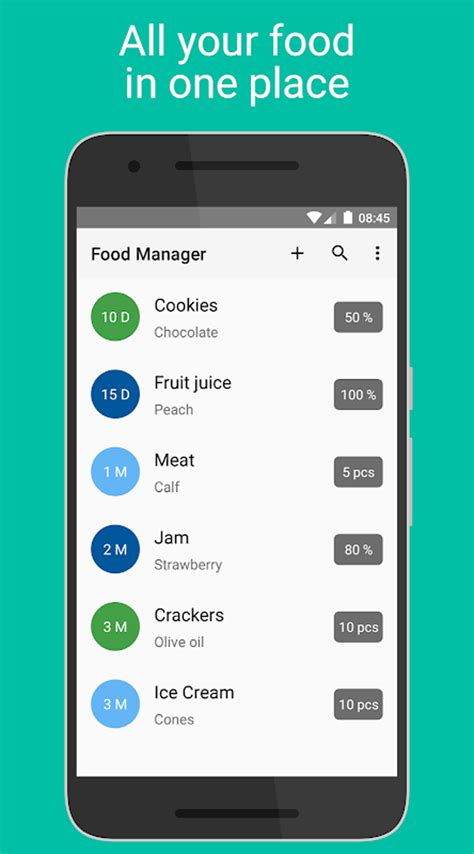Android 용 Food Manager Apk 다운로드