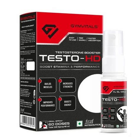 Gymvitals Testo Hd Testosterone Booster Oral Spray Mix Fruit Flavour