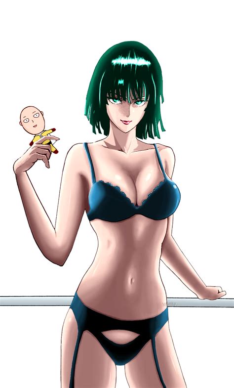 Opm Redrawn Colored Fubuki In Lingerie By Vantud On Deviantart