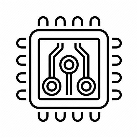 Processor Icon Download On Iconfinder On Iconfinder