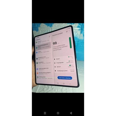 Jual JUAL HP SAMSUNG Z FOLD G RAM GB ORIGINAL SEIN MULUS NORMAL SIAP PAKAI Shopee