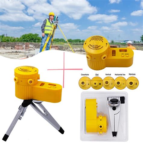 Portable Multi Function Laser Level Leveler 6 Modes Horizontal Line