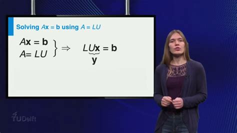 using lu factorizations