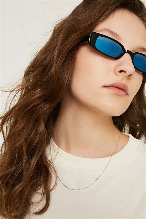 Thin Square Sunglasses Urban Outfitters Uk