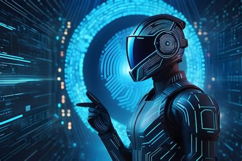 Premium Photo Person With Code Generative Ai