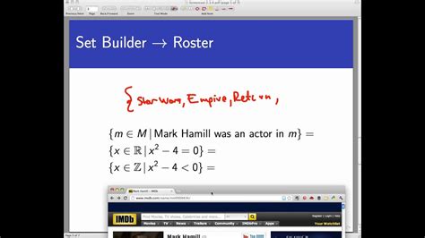 Set Builder Notation Screencast 234 Youtube