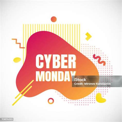 현대 액체 추상 특별 한 가격 표시 사이버 월요일 텍스트 그라데이션 평면 스타일 디자인 유체 벡터 화려한 벡터 일러스트 레이 션 배너 간단한 모양 광고 큰 판매 또는