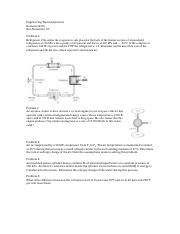 Hwk4 Pdf Engineering Thermodynamics Homework 4 Due November 18 Problem 1 Refrigerant 134a
