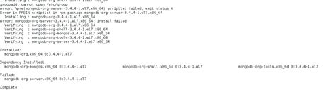 Installing Mongodb 34 On Rhel 7centos 7 — Patricia Anong