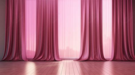 커튼 배경이 있는 핑크색 공간 놀라운 3d 렌더링 핑크색 배경 3d 배경 분홍색 배경 이미지 Hd 핑크색 3d 분홍색 배경 사진 무료 다운로드 Lovepik